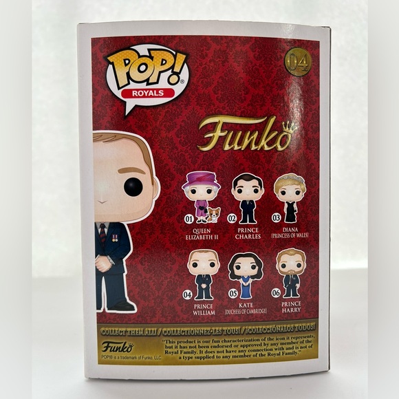 Funko | Toys | Funko Pop Royal Family Prince William Collectible Figure ...